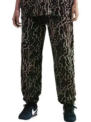 Nike Nsw Phoenix Printed Track Pants - Brown