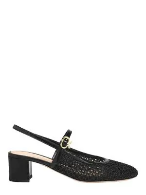 GIANVITO ROSSI Francoise Buckle-strap Pumps - Black