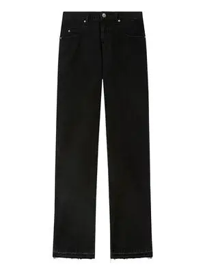 Isabel Marant Denala Flared Jeans - Black