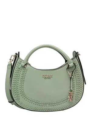 Guess Braided-detail Crossbody Bag - Green