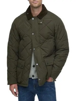 Barbour Bedale Quilted Jacket - Olive