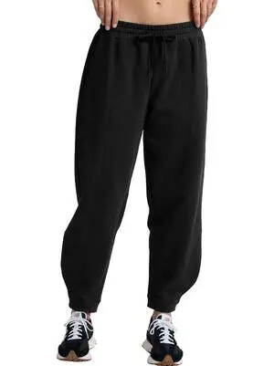 Beyond Yoga Luxefleece Barrel Leg Sweatpants Black