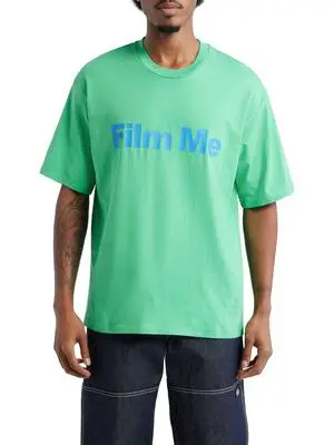 BOILER ROOM Film Me Graphic T-shirt - Green