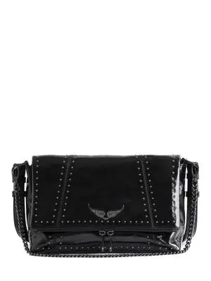 Zadig&Voltaire Rocky Ii Leather Crossbody Bag - Black