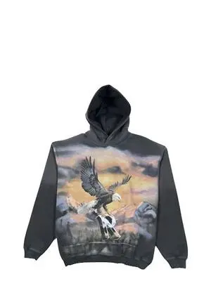 REPRESENT Chrome Flight Hoodie - Black