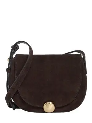Madewell Small Dakota Saddle Bag - Dark Carob