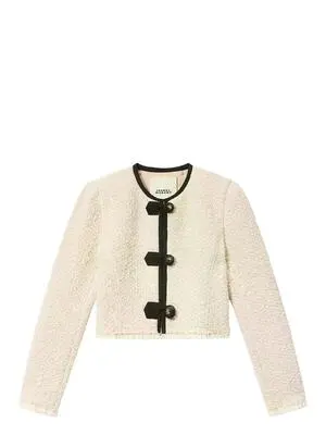 Isabel Marant Gradilia Button Jacket - Neutrals