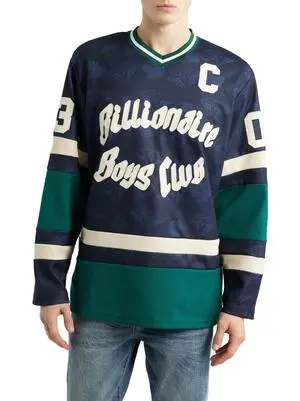 BILLIONAIRE BOYS CLUB Celsius Jersey Knit Pullover - Navy Blazer