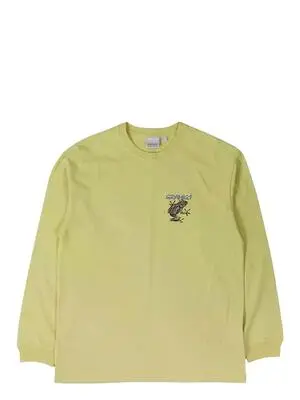 Gramicci Frog-print Long-sleeve T-shirt - Yellow