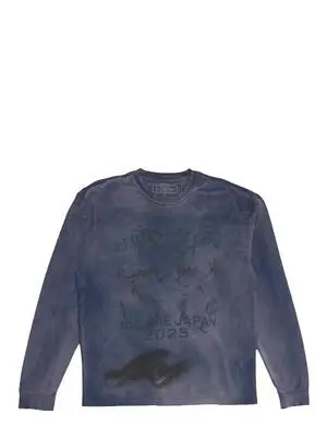 TRAVIS SCOTT Cactus Jack X Fragment X Nike Houston To Ise Mie Longsleeve - Washed Blue