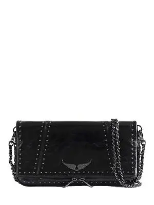 Zadig&Voltaire Rock Leather Crossbody Bag Black