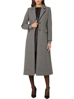 Astr The Label Melisse Longline Coat - Grey