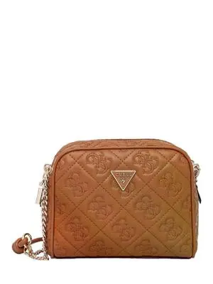 Guess Quilted-design Crossbody Bag - Brown
