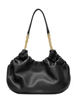 DEMELLIER Midi Miami Shoulder Bag - Black