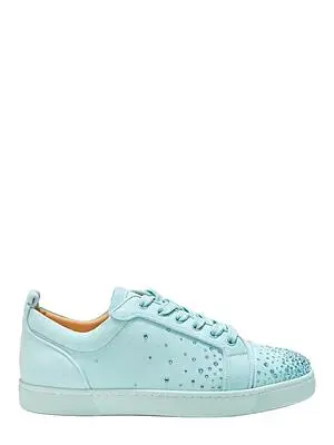 CHRISTIAN LOUBOUTIN Leather Sneakers - Blue