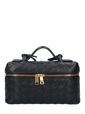 Bottega Veneta Vanity Case Mini Bag Black