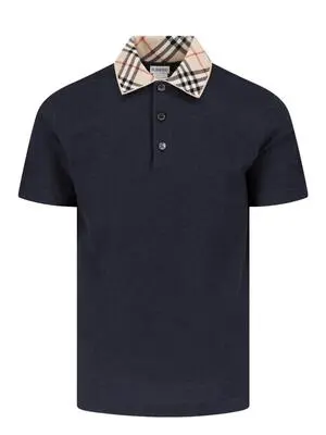 Burberry Polo "check" Gray