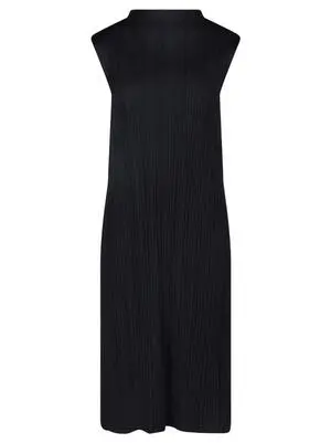 Issey Miyake Midi Dress - Black
