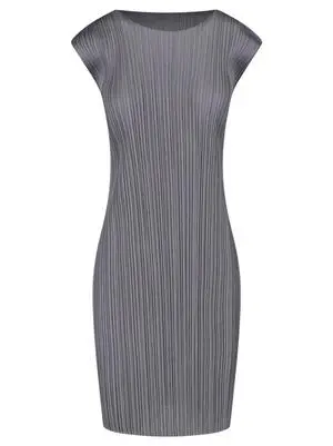 Issey Miyake Midi Dress - Gray