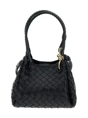 BOTTEGA  VENETA Small Parachute Bag Black