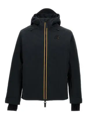 K-WAY Twill Lesarcs 2l Jacket - Black