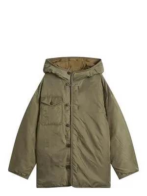 Visvim Greely Corps Down Parka Jacket - Olive