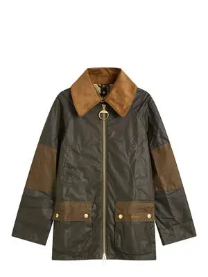 Barbour Allerston Wax Jacket - Archive Olive/beech/ancient