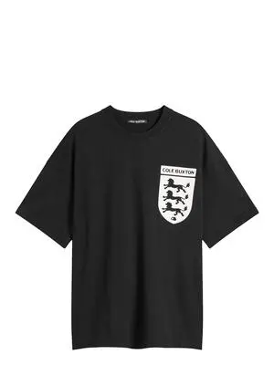 COLE BUXTON Three Lions T-shirt - Black