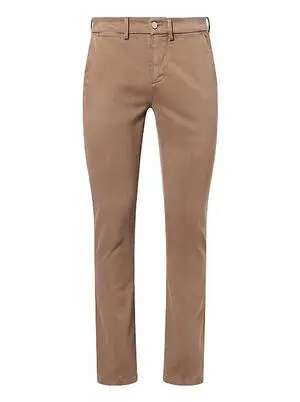 7 For All Mankind Slimmy Chino Straight-leg Stretch-cotton Blend Trousers - Sateen Cub