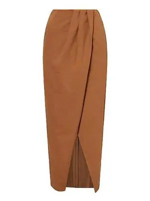 L.A-SPACE Cotton Midi Skirt