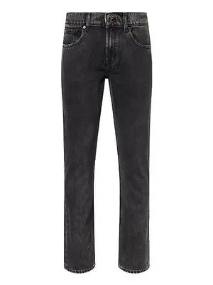 7 For All Mankind The Straight Straight-leg Denim Jeans - Caviar