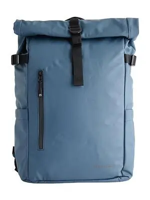 STUBBLE & CO The Roll Top Woven 20l Backpack - Tasmin Blue