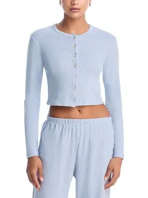 LESET Nando Cardigan - Ciel Melange