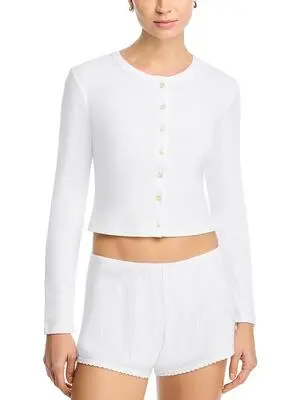 LESET Nando Cardigan - White