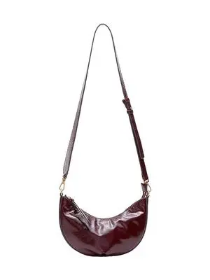 Rag & Bone Alix Leather Crossbody Blackberry
