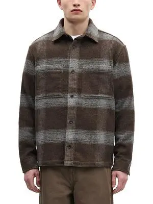 SAMSØE SAMSØE Samse Samse Sacastor X B Overshirt - Brown Melange