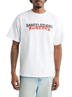SANTO STUDIO Forever Graphic T-shirt - White