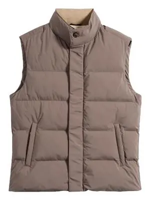 AURELIEN Waterproof Quilted Vest - Ash Grey