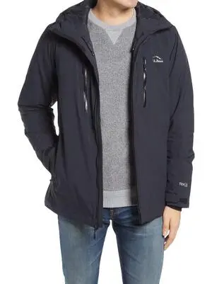 L.l.bean Waterproof Packaway Jacket Black