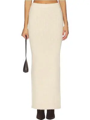 SNDYS Winnie Maxi Skirt - Cream