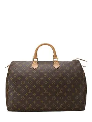 LOUIS VUITTON Monogram Speedy 40 - Brown