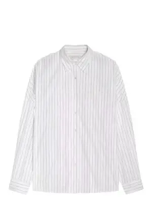 Dries Van Noten Pinstripe Shirt - White