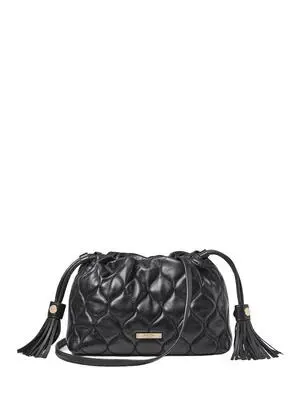 ASPINAL OF LONDON Nappa Pouch Bag - Black