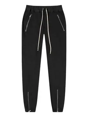 Rick Owens Tecutal Zipped Track Pant - Black
