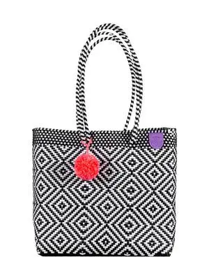 TIN MARIN Greca Woven Tote