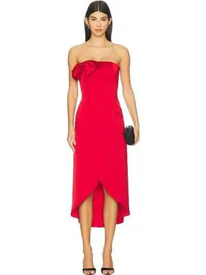 KIKA VARGAS Almaz Dress - Red
