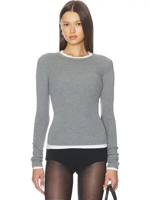 LISA YANG Vivian Long Sleeved T-shirt - Deep Cloud