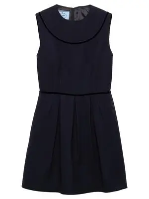 Prada Natte Dress Navy