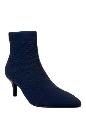 Aerosoles Editta Pointed Toe Bootie - Navy
