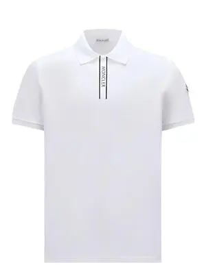 Moncler Logo Polo Ii Shirt - White
